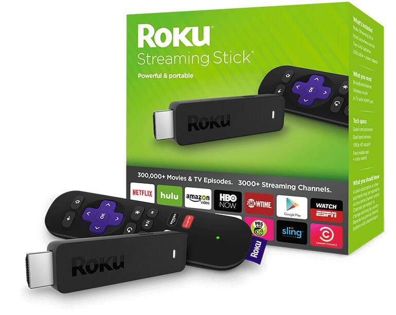 Roku Streaming Stick, streaming con diseño súper portátil con ... Roku Streaming Stick, streaming con diseño súper portátil con ...